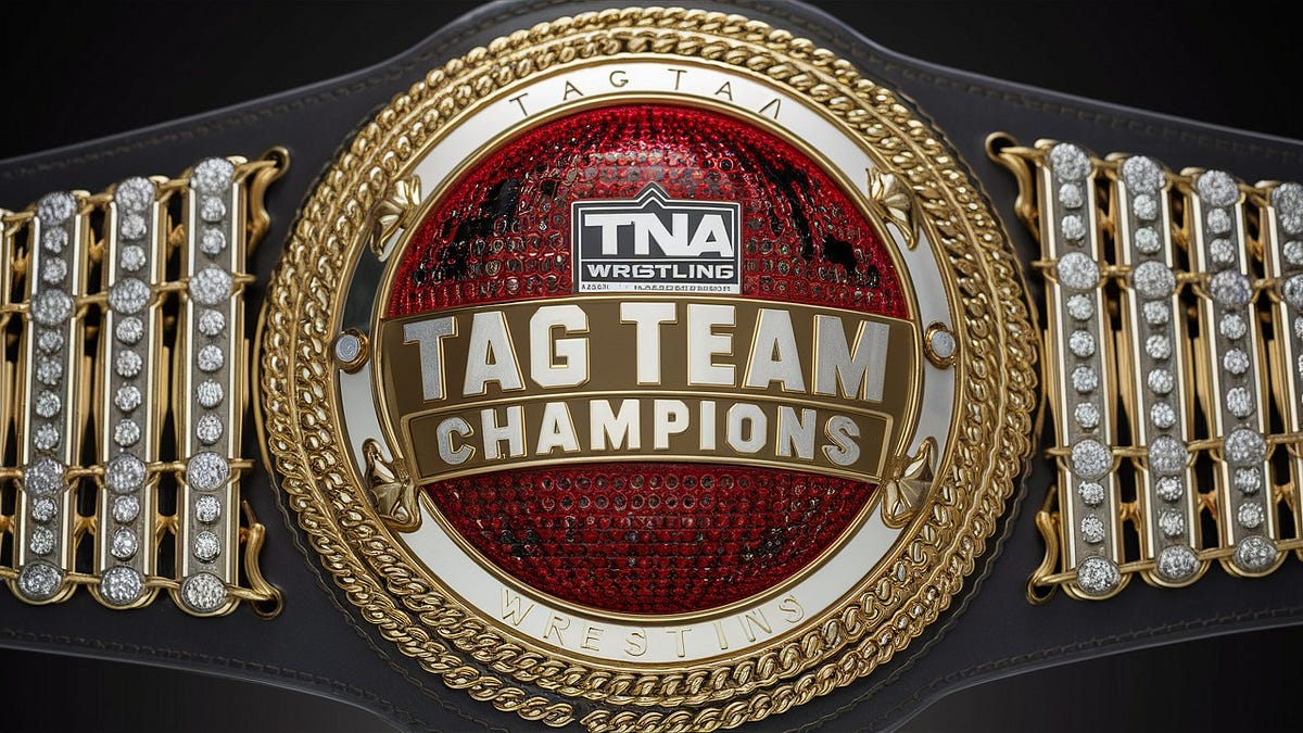 TNA Tag Team Impact Wrestling Championship Title Belt: A Symbol of ...