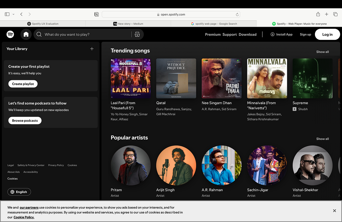 Spotify UX Breakdown: Heuristic Evaluation & UX Laws Analysis | by ...
