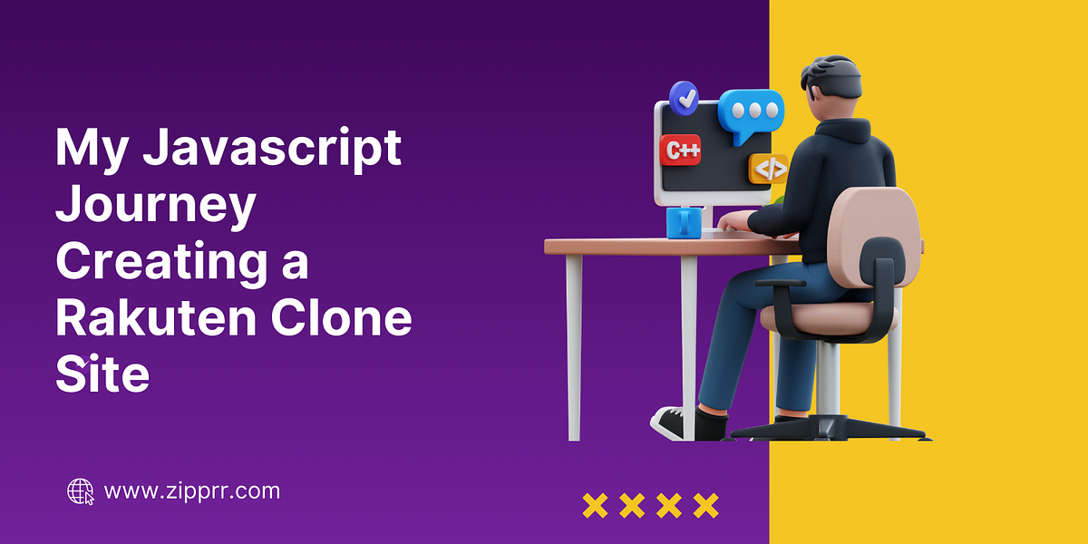 My JavaScript Journey Creating a Rakuten Clone Site | by Zipprr | Medium