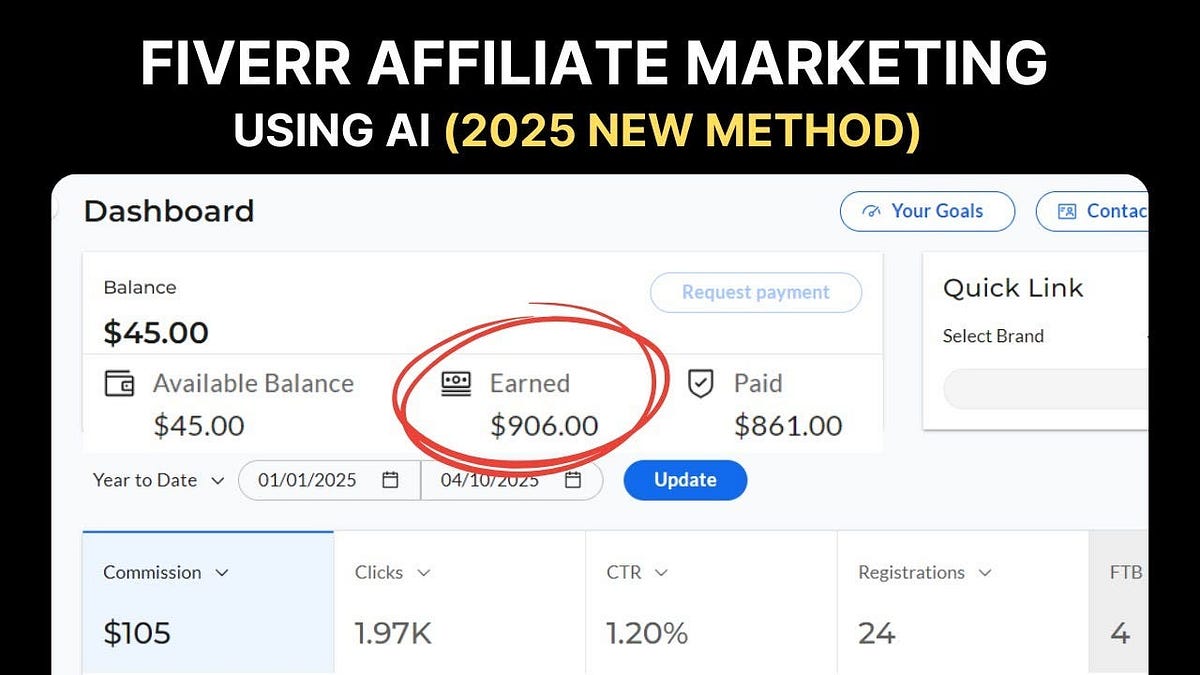 How to Make Money with the Fiverr Affiliate Program in 2025: A Comprehensive Guide | by Easy ...