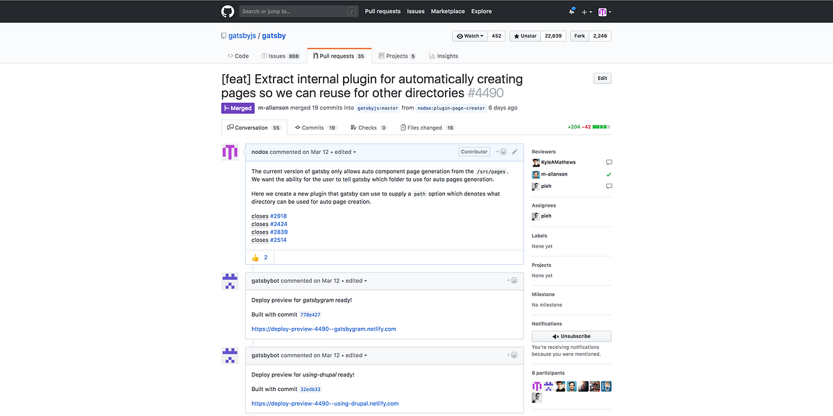 Use gatsby plugin page creator to auto create pages | by Steven Natera ...