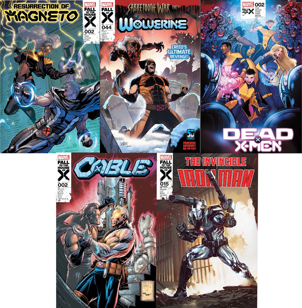 Review: Resurrection of Magneto #2, Cable #2, Dead X-Men #2, Wolverine ...