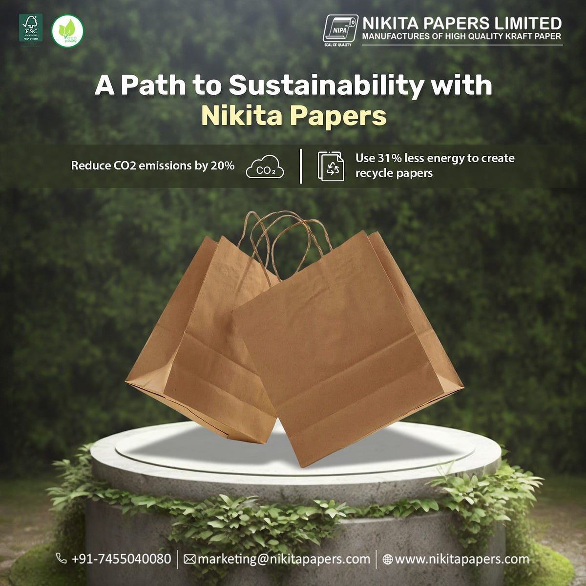 How Eco-friendly Paper Enhances Product Presentation | by Nikita Papers ...