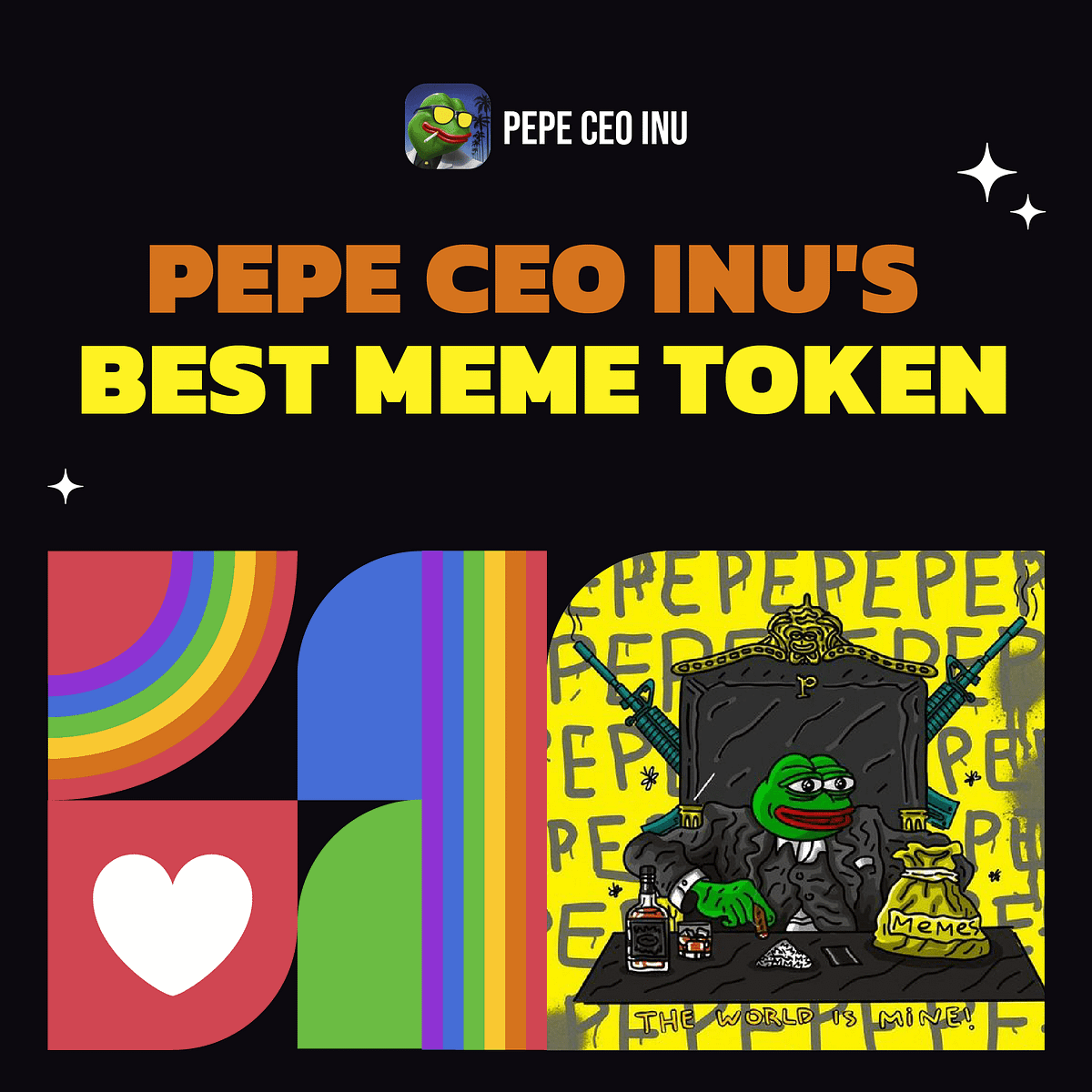🐸🐸PEPE CEO INU’S BEST MEME TOKEN - PEPE CEO INU - Medium