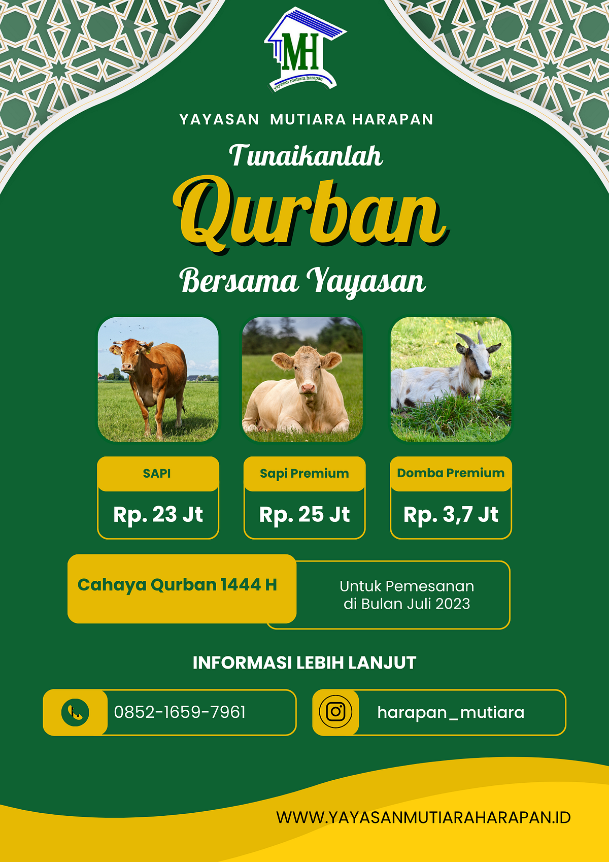 sapi qurban termurah di yayasan mutiara harapan - Mari Berbagi Amal ...