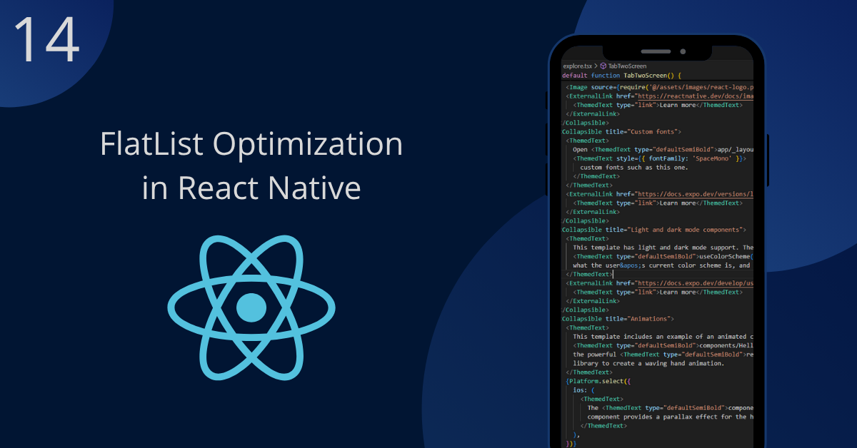 Make Your Lists Blazing Fast: FlatList Optimization in React Native | by Didem Şahin | Sep, 2025 ...