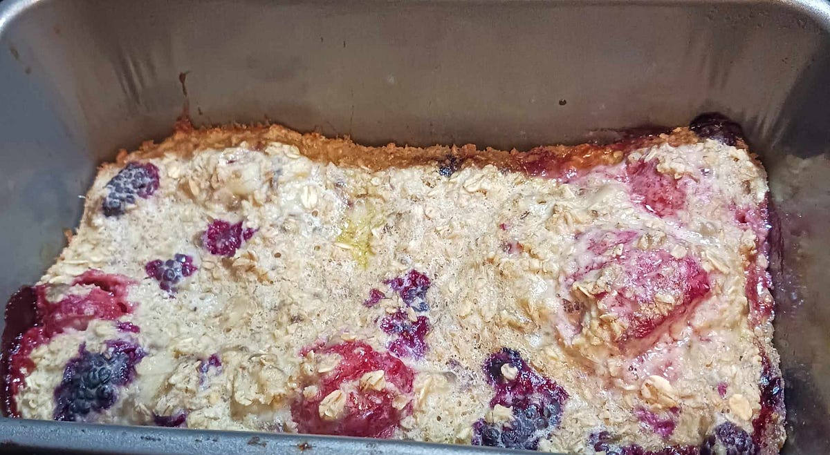 Here’s a Recipe for Oatmeal-Berry Bake! | by Dana H | Open Microphone ...