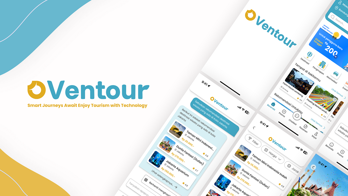 UI/UX Case Study — Ventour — Skilvul #Tech4Impact Kampus Merdeka Cycle ...