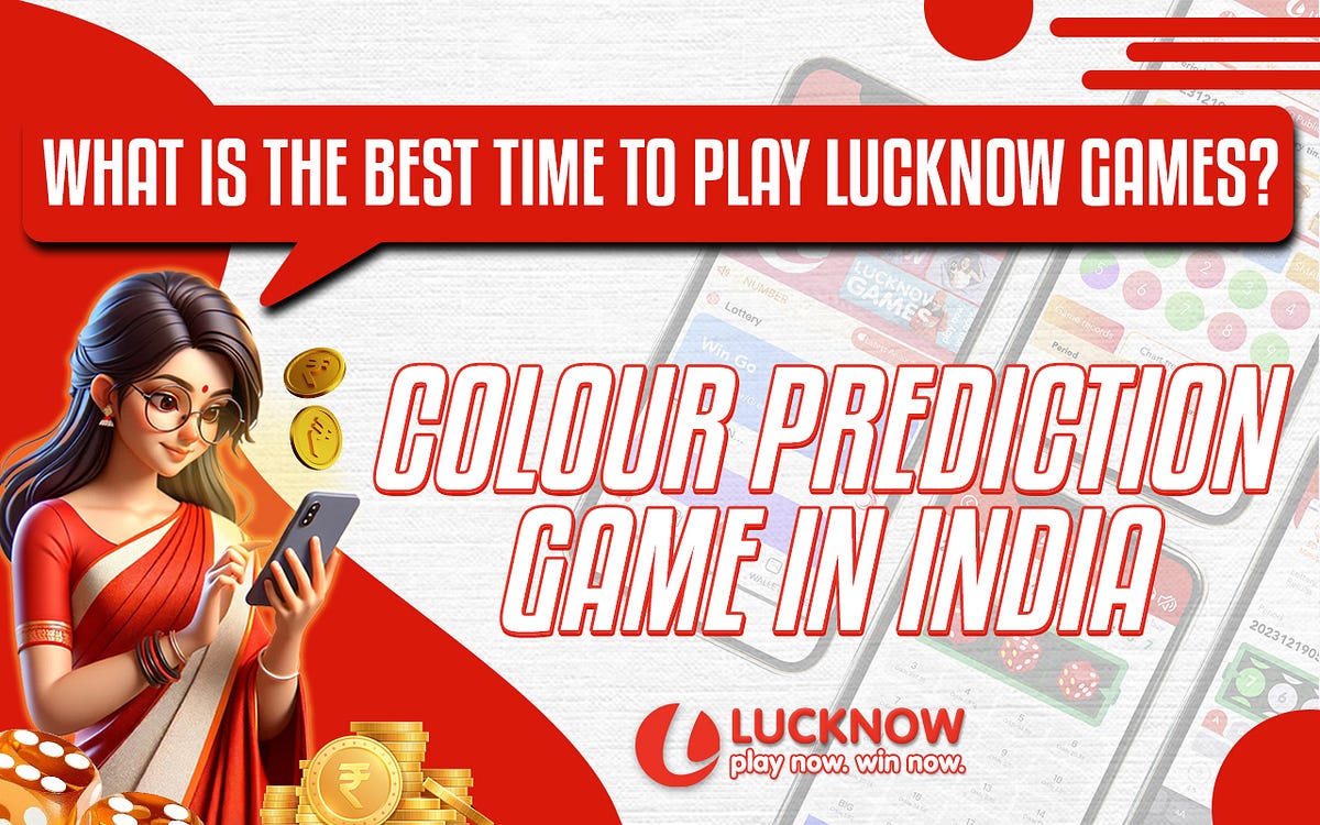 When is the best time in India to play the Lucknow Games Color Prediction Game? | by prince ...
