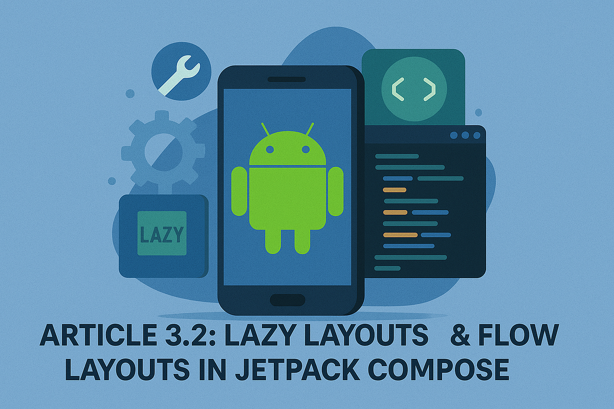 Article 3.2: Lazy Layouts & Flow Layouts in Jetpack Compose | by Selen Demir | Women in ...