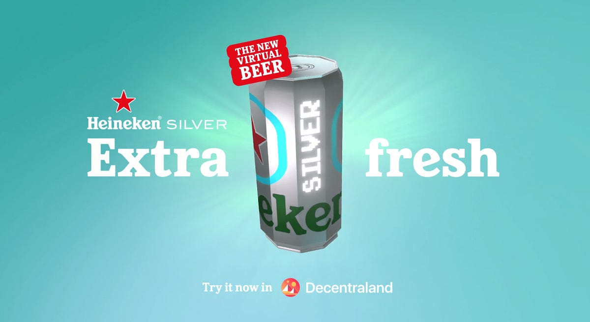 Heineken Launches the World’s First Virtual Beer in Metaverse ...