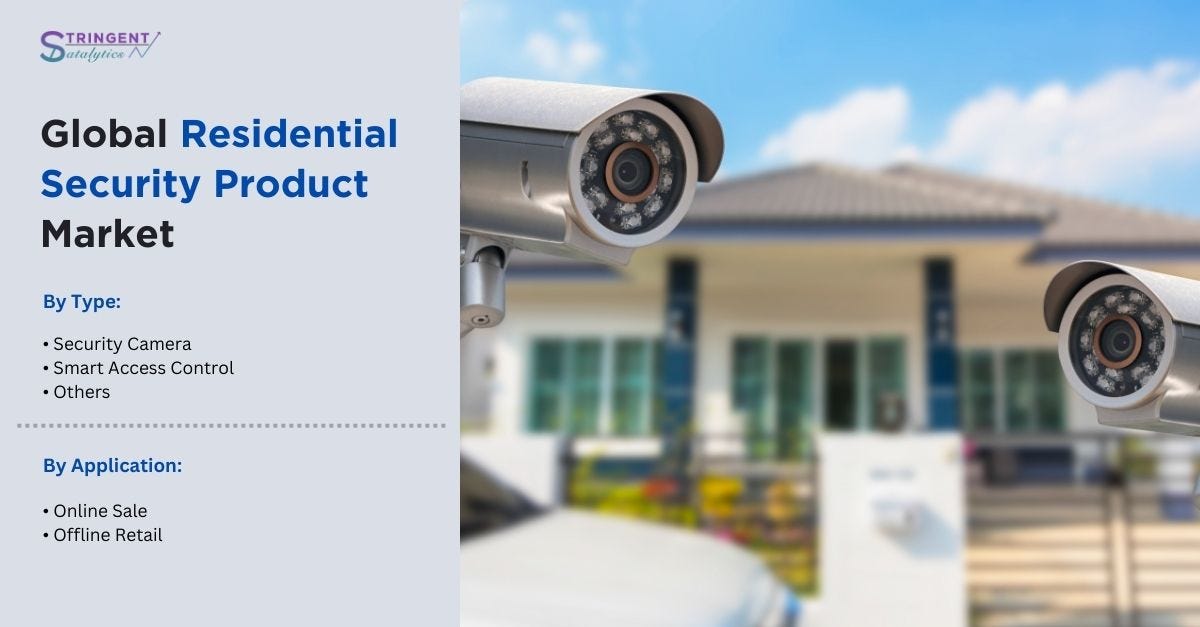 Residential Security Product Market Business Segmentation by Revenue ...