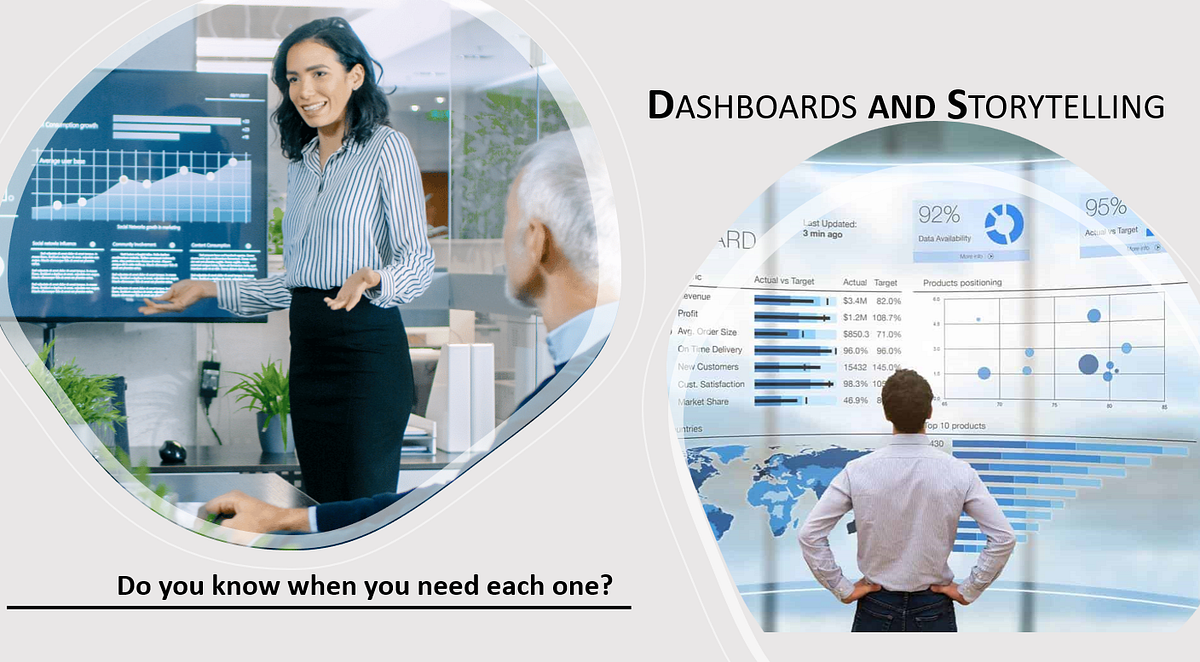 Dashboards vs Storytelling: do you know when you need each one? | by ...