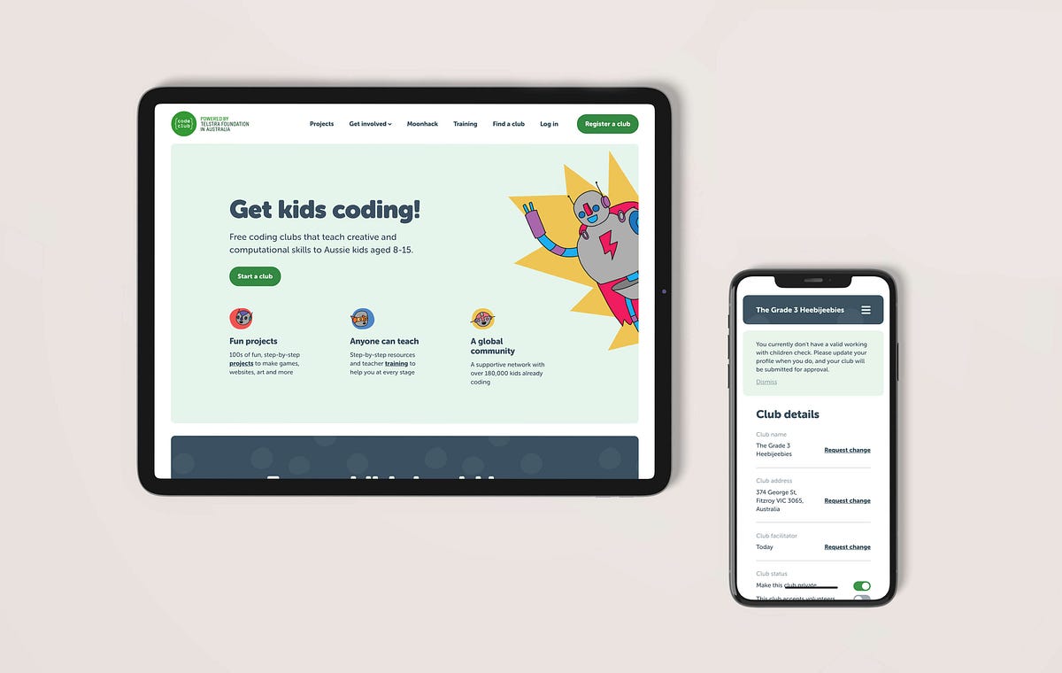 A digital platform to get kids coding with Code Club Australia and Telstra Foundation | by Today ...