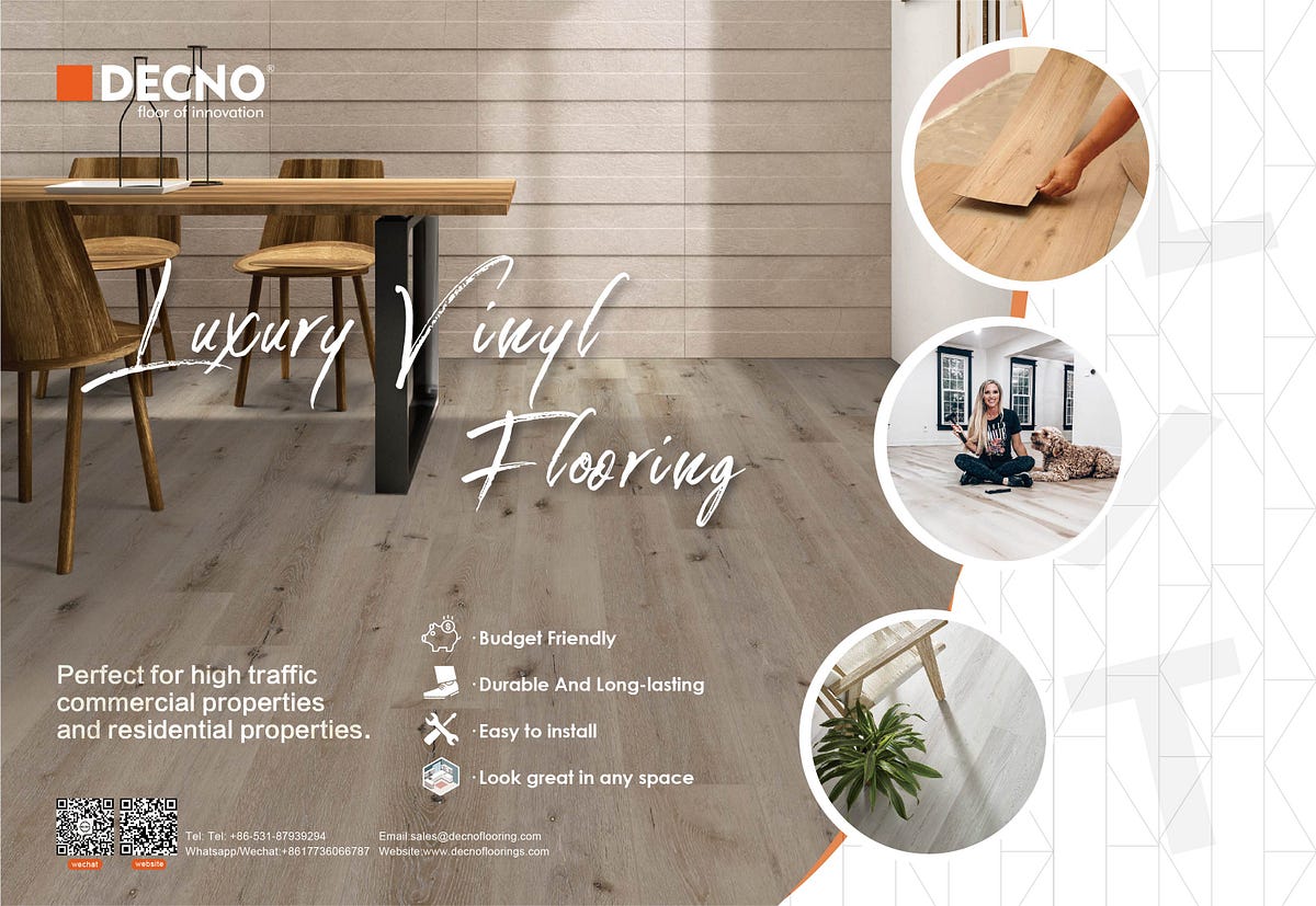 DECNO | 4 tipos de pisoLVT, ¿cuál es el mejor? | by DECNO Laminate Flooring | Medium