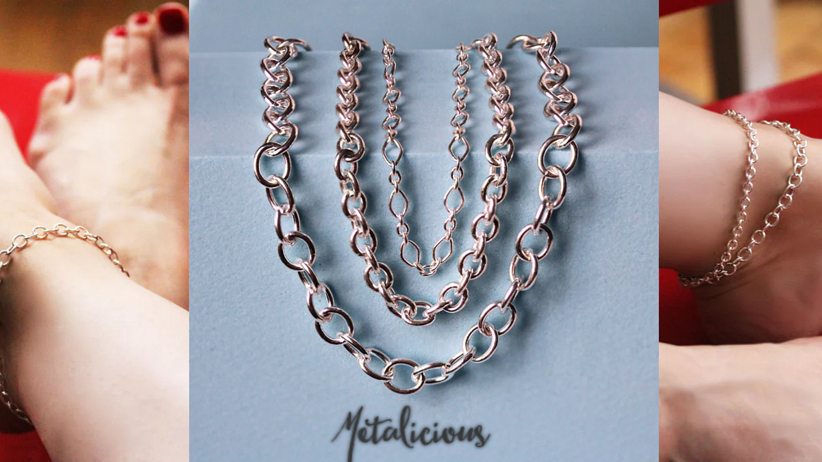 Expressive Sterling Silver Link Anklet Collection for Every Look | by ...