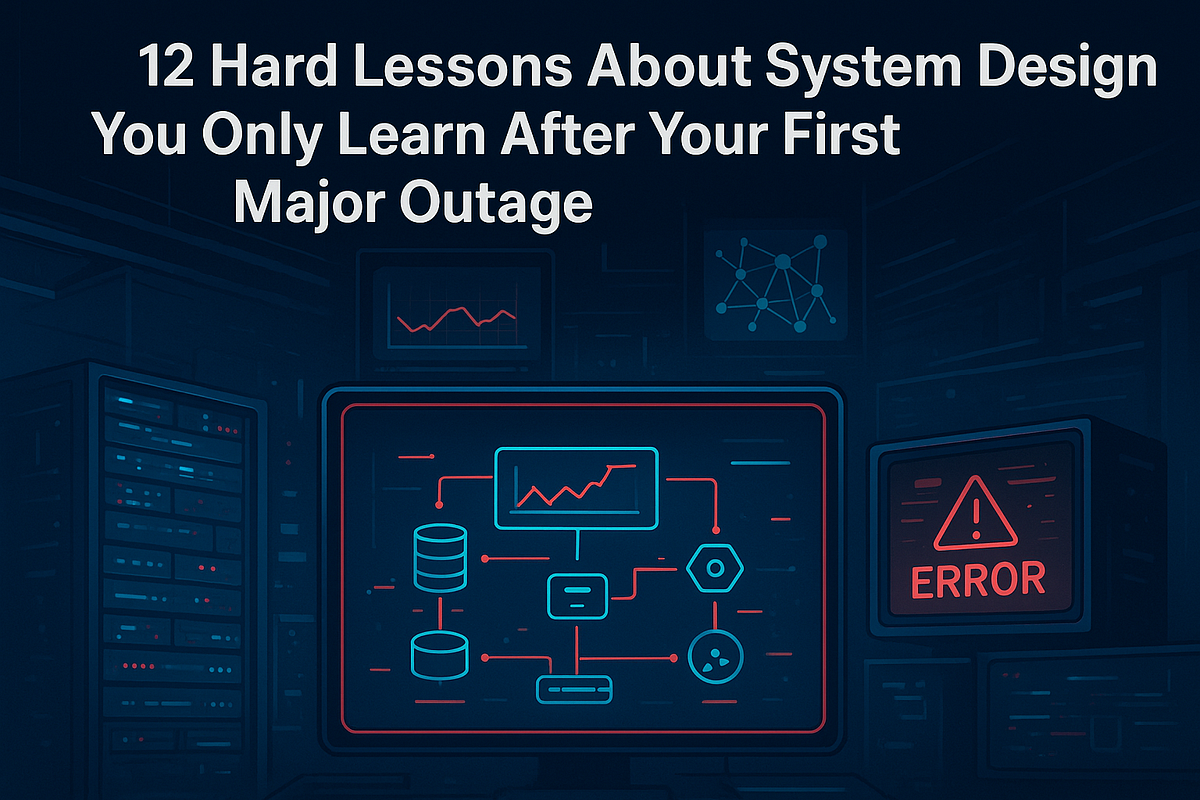 12 Hard Lessons About System Design You Only Learn After Your First ...