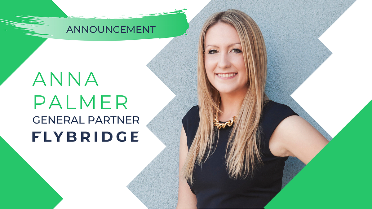 From founder to full-time VC. Written by Anna Palmer and originally ...