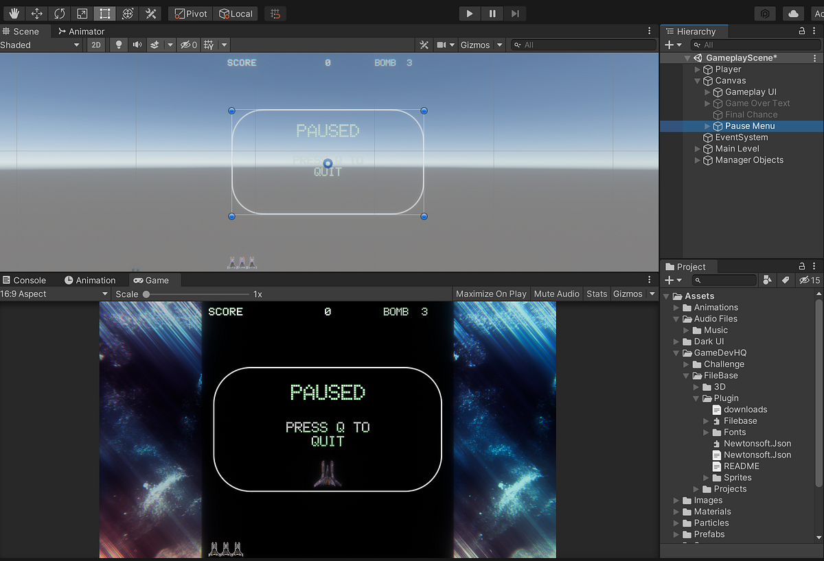 The Escape Button is a Feature. How to make an escape button in Unity? | by Dustin Musser | Medium