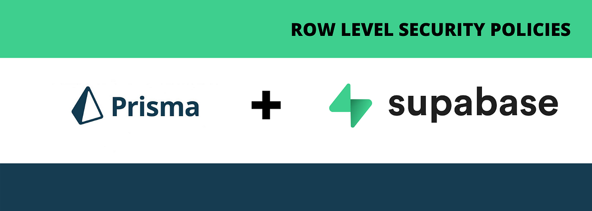 Prisma with Supabase RLS policies | by Kavita Nambissan Ganguli | Medium