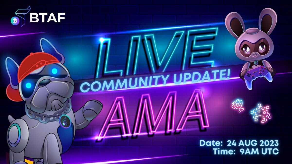 BTAF token AMA coming up this Thursday, August 24th! - BTAF token - Medium
