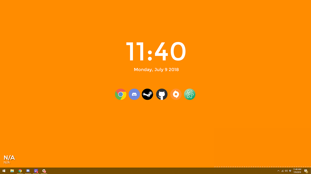 Setting up Rainmeter. The free desktop customization tool… | by James ...