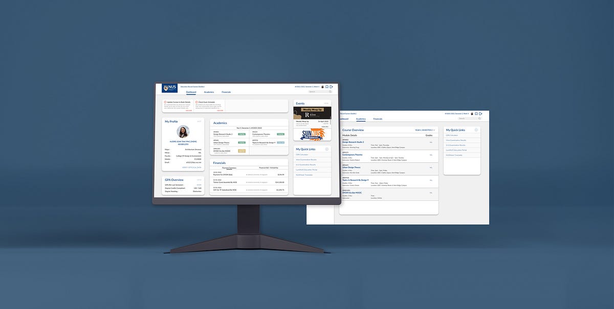 UIUX Case Study — EDUREC+. Envisioning a holistic student… | by Ajtyz ...
