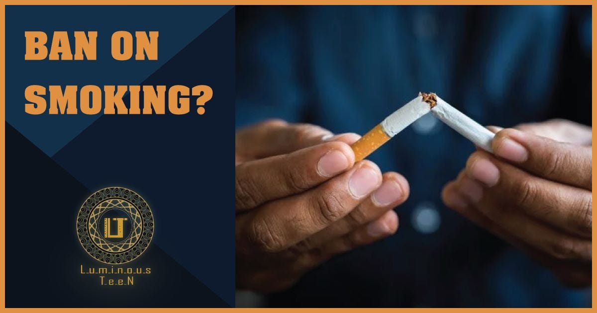 Should smoking be completely banned? | by Aumio Sarker | Medium