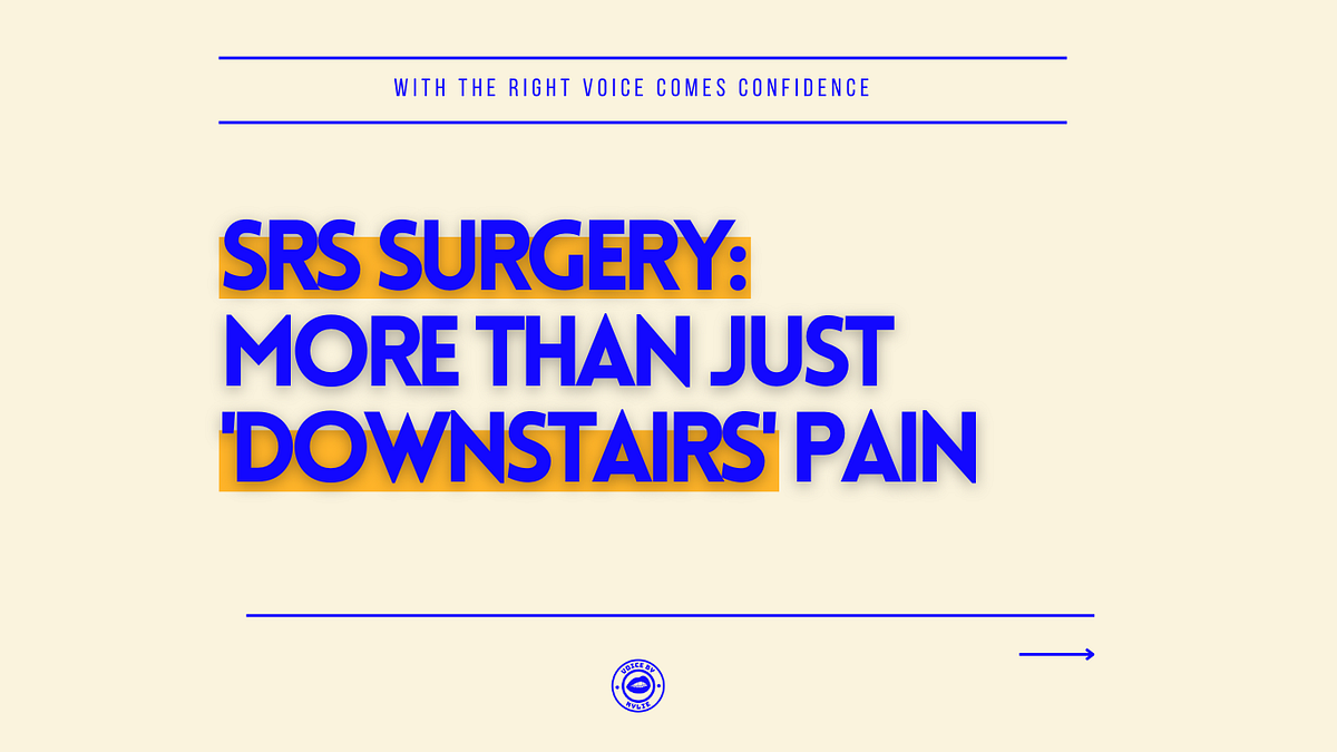 MTF Surgery Story Time Series: More Than Just ‘Downstairs’ Pain | by ...