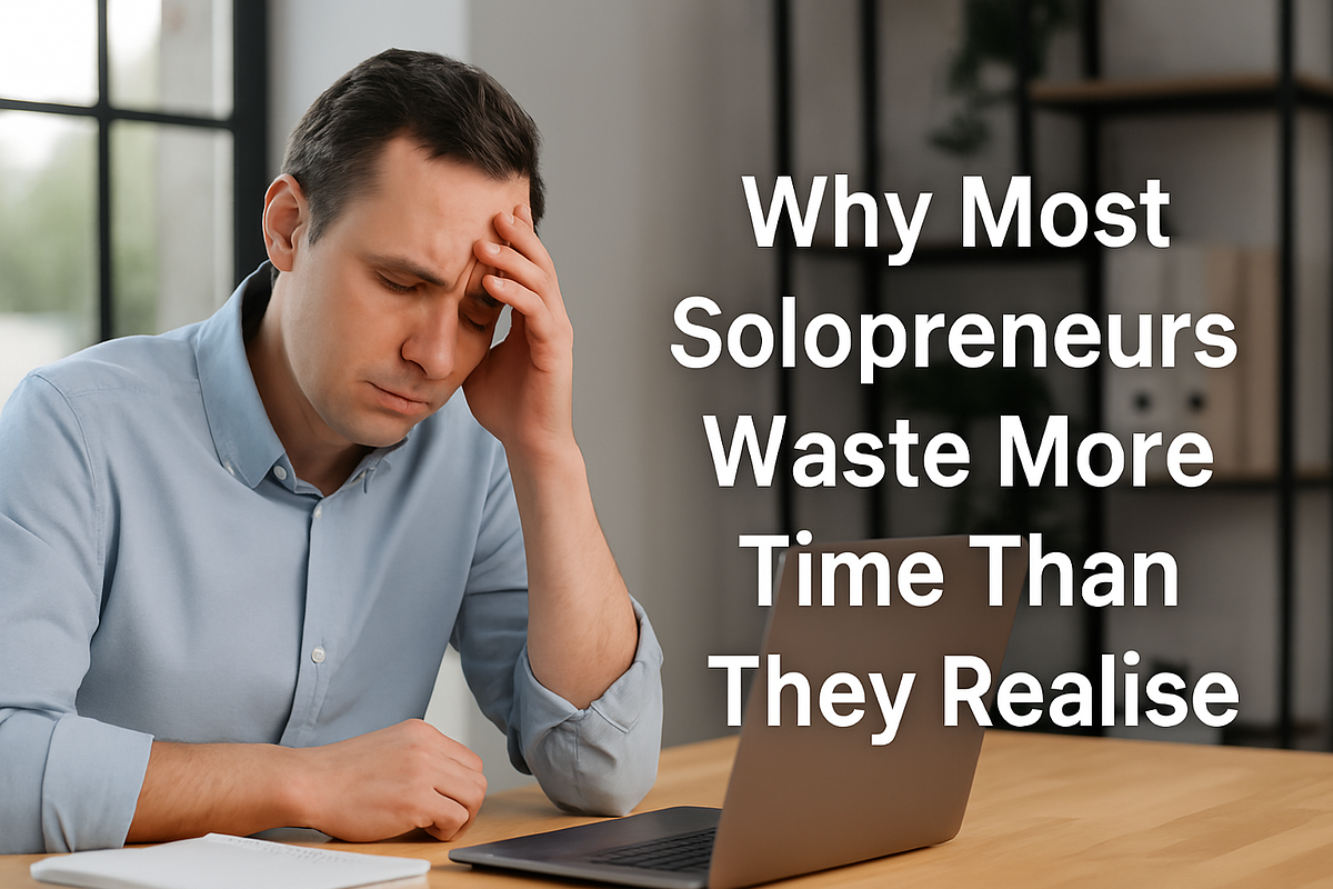 Why Most Solopreneurs Waste More Time Than They Realise | by Hasan Ibrahim | Apr, 2025 | Medium