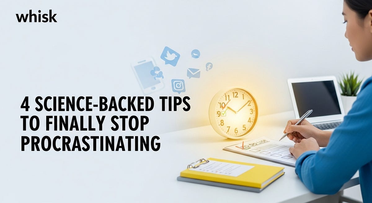 4 Science-Backed Tips to Finally Stop Procrastinating | by SelfRise ...