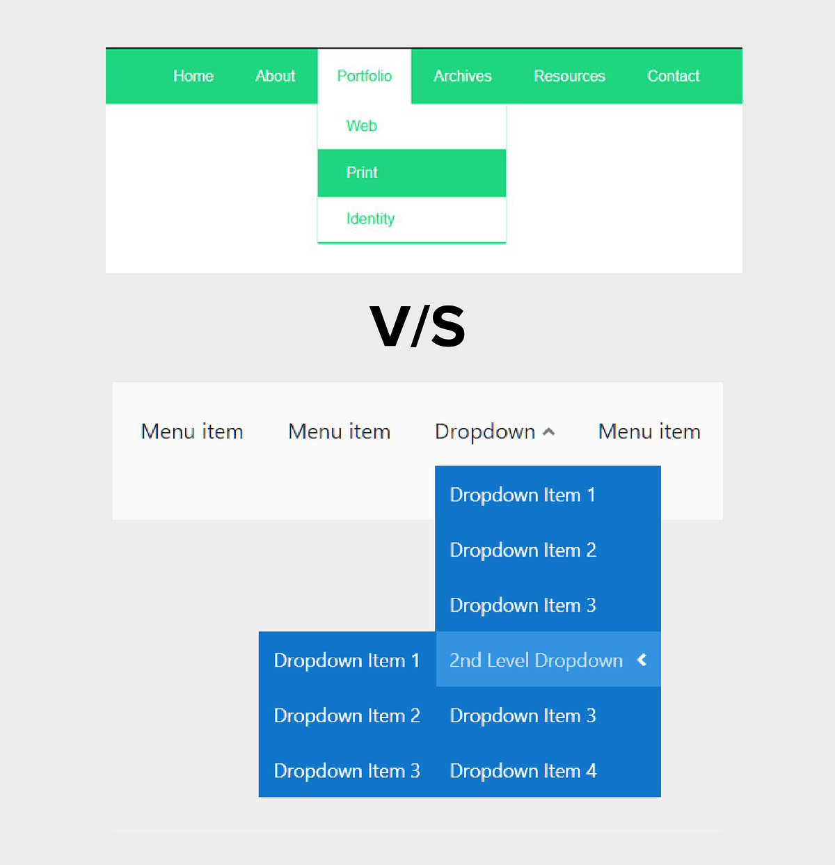 Optimizing User Experience: The Role of Arrows in Dropdown Menus | by ...