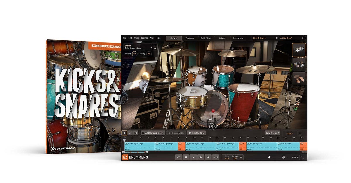 Craft the Perfect Foundation with Toontrack Kicks & Snares (EZX): Your Ultimate Guide Download ...