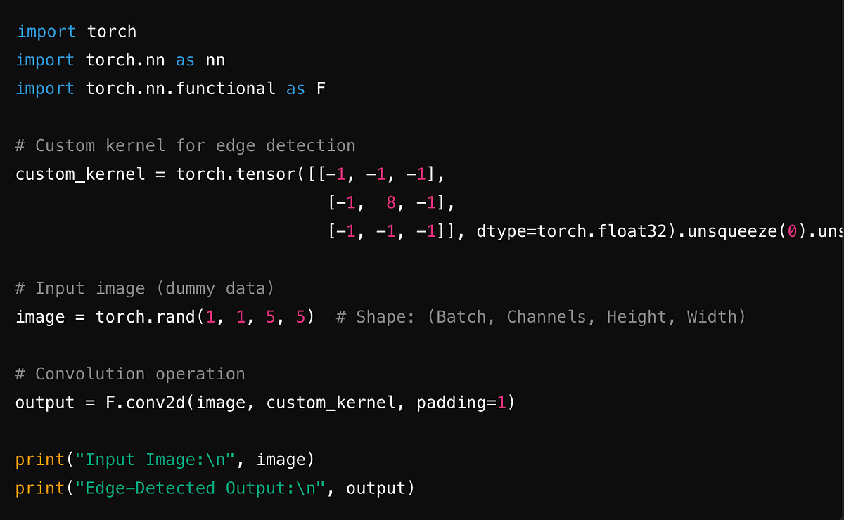 🚀 Building Custom Kernels Like CNNs: A Game-Changer in ML! | by Preetam Verma | Medium