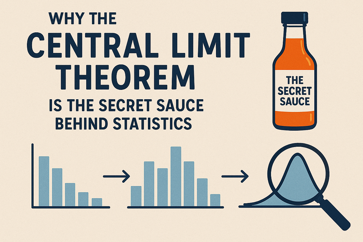 Why the Central Limit Theorem is the Secret Sauce Behind Statistics | by Faisal haque | Sep ...