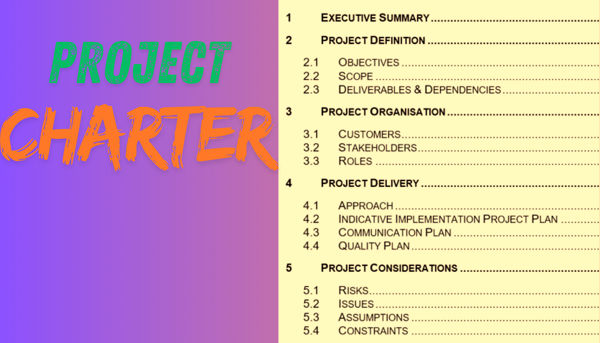 Clarifying Project Charter in Project Management | by Oscar N Mbira ...