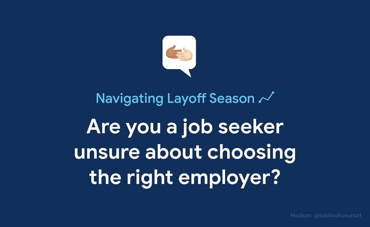 Are you a job seeker unsure about choosing the right employer? This is ...