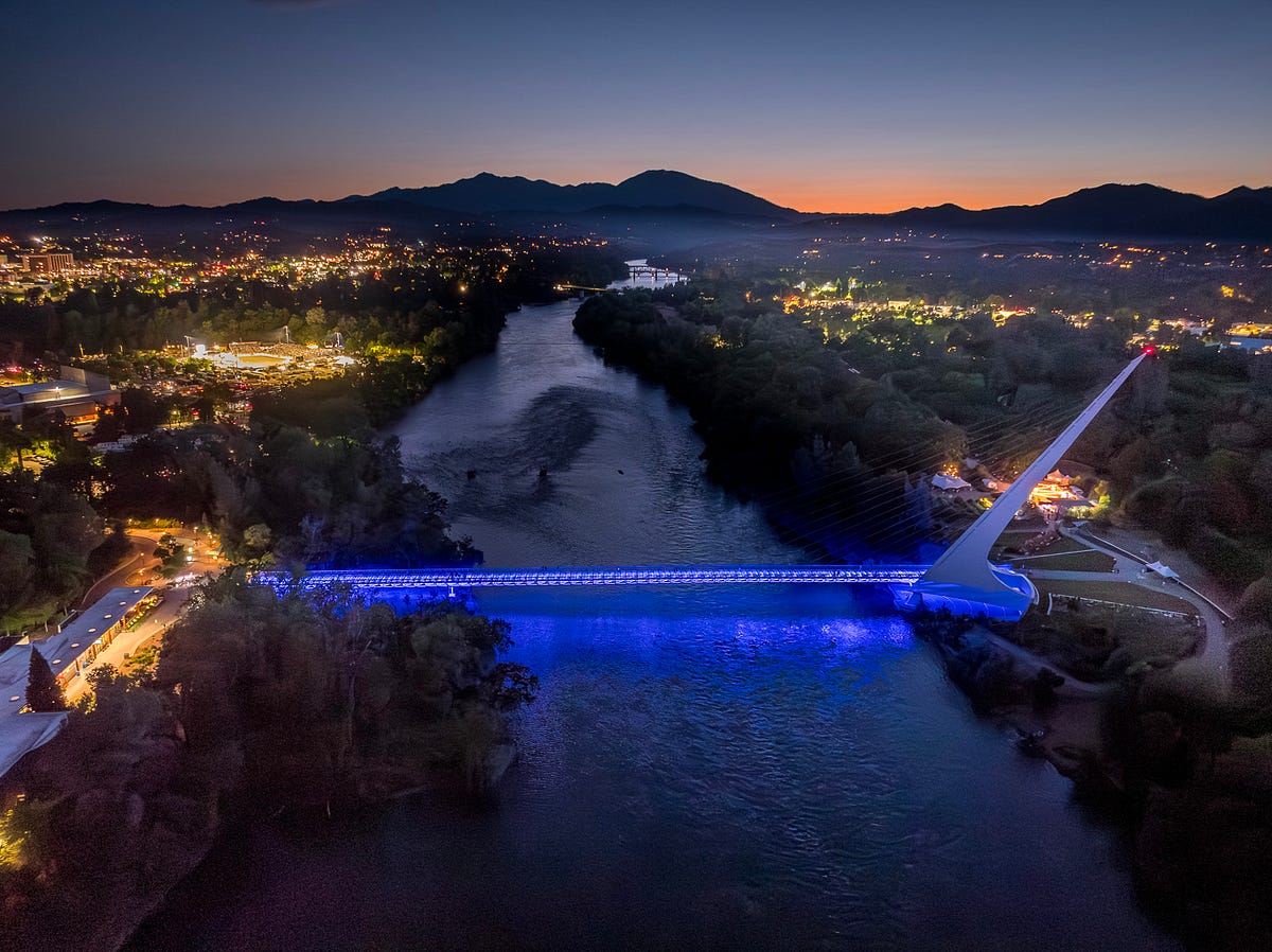Have you seen the amazing bridge that Redding built? | by Doug Bardwell ...
