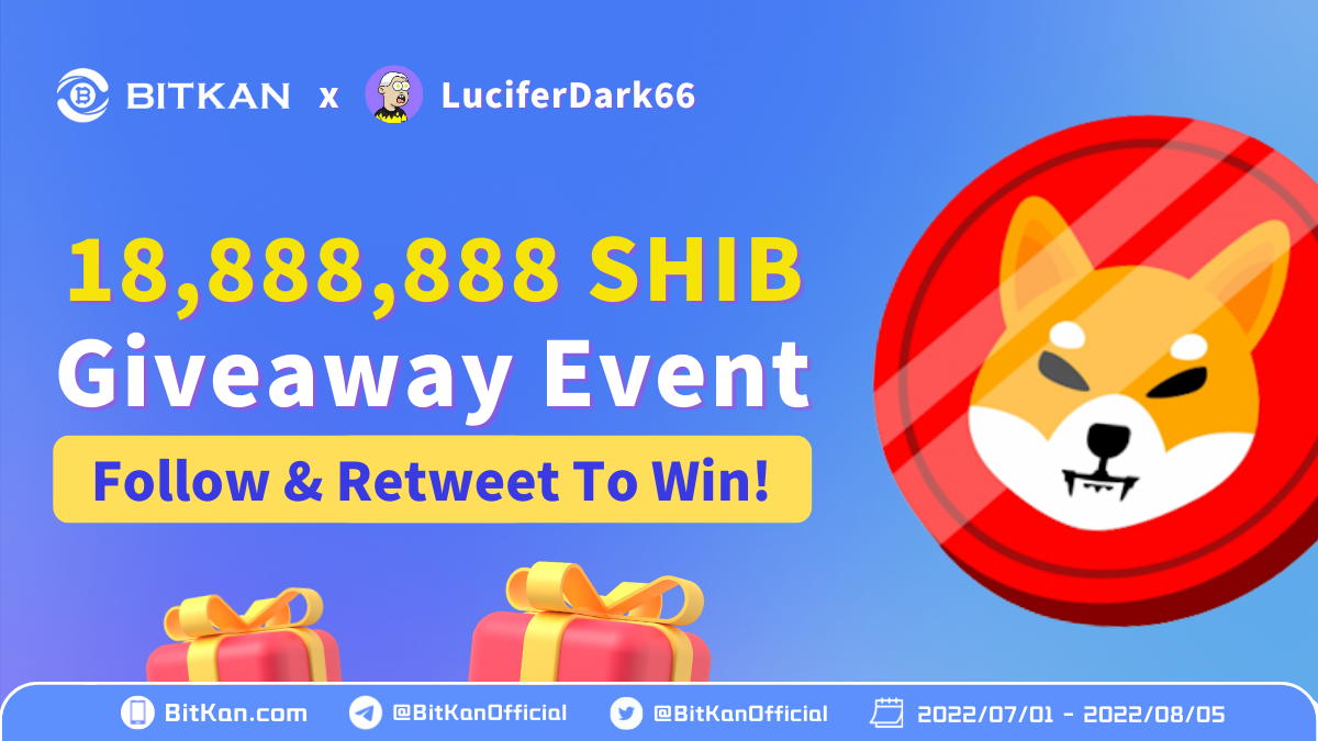 18,888,888 Shiba Inu (SHIB) Airdrop Giveaway By BitKan Cryptocurrency Exchange | by BitKan ...