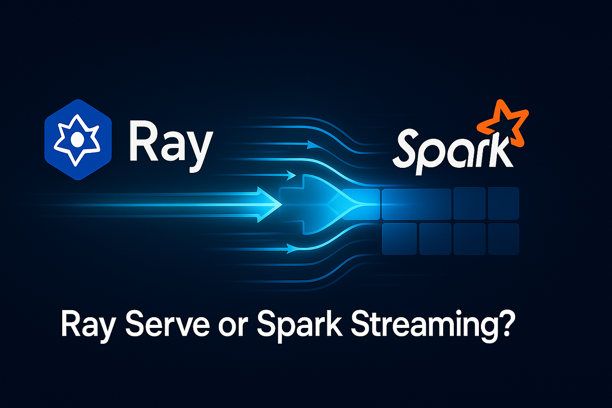 Ray Serve vs Spark Streaming: Throughput First | by Nikulsinh Rajput | Sep, 2025 | Medium