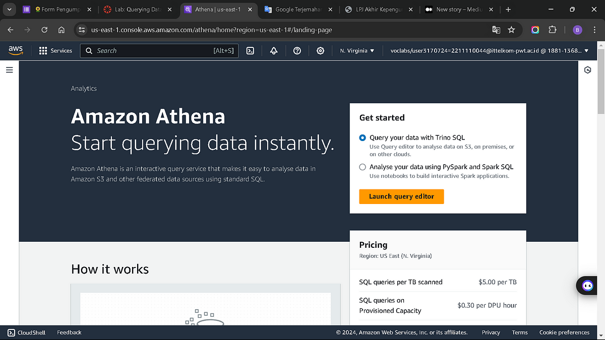 Querying Data By Using Athena Task 1 Creating And Querying An Aws By Bagus Al Nurru Medium