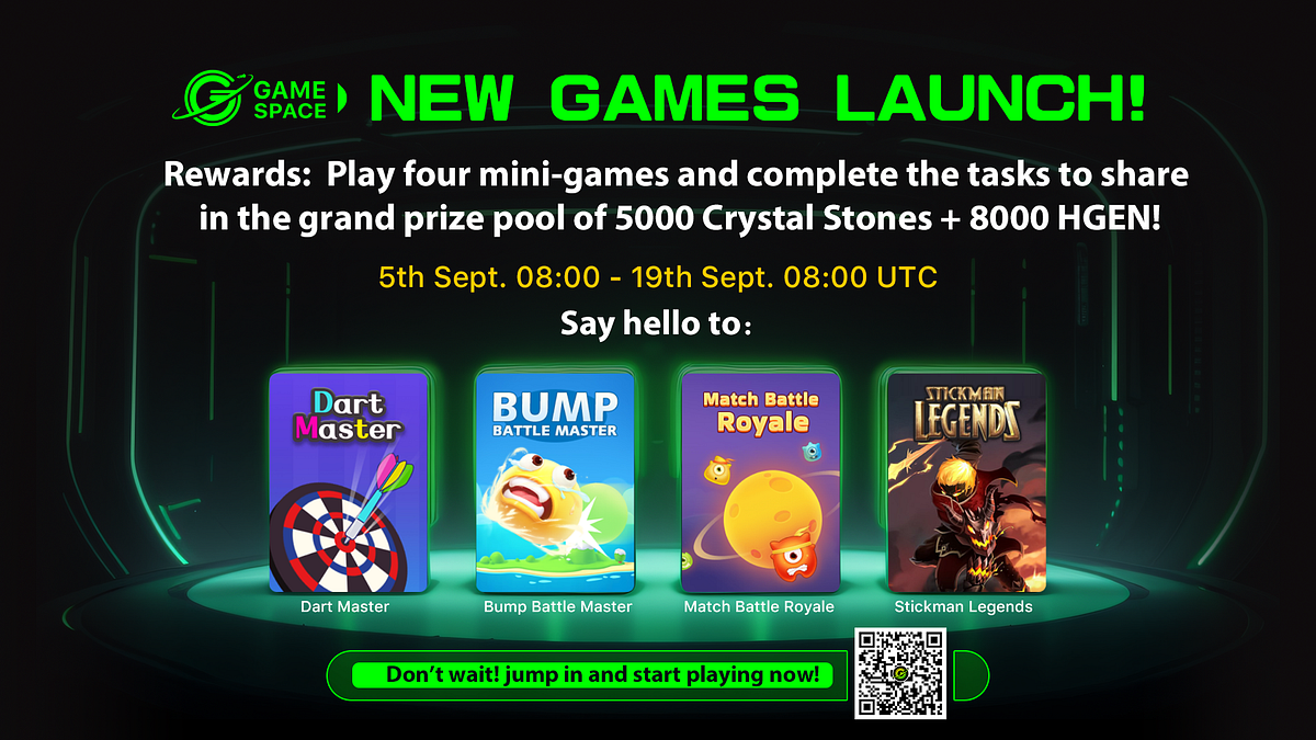 GameSpace Launches Four New Games: Dive Into Strategic and Action ...