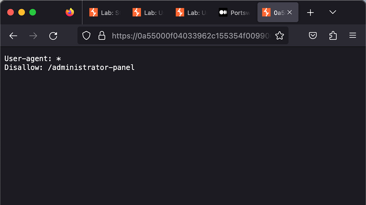 Lab: Unprotected admin functionality - Harsh vikram shahi - Medium