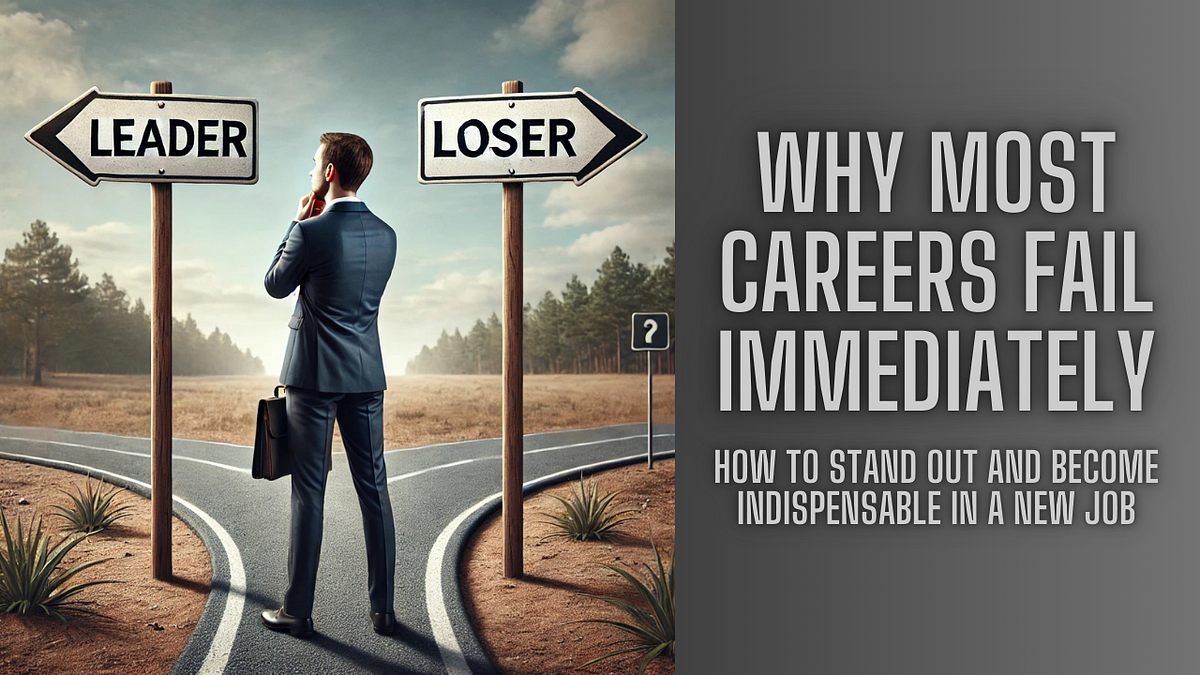 Why Most Careers Fail Immediately: How to Stand Out and Become ...