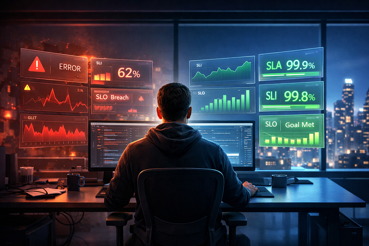 SLIs, SLOs, and SLAs Explained (Without the Jargon) | by SwayamOps ...