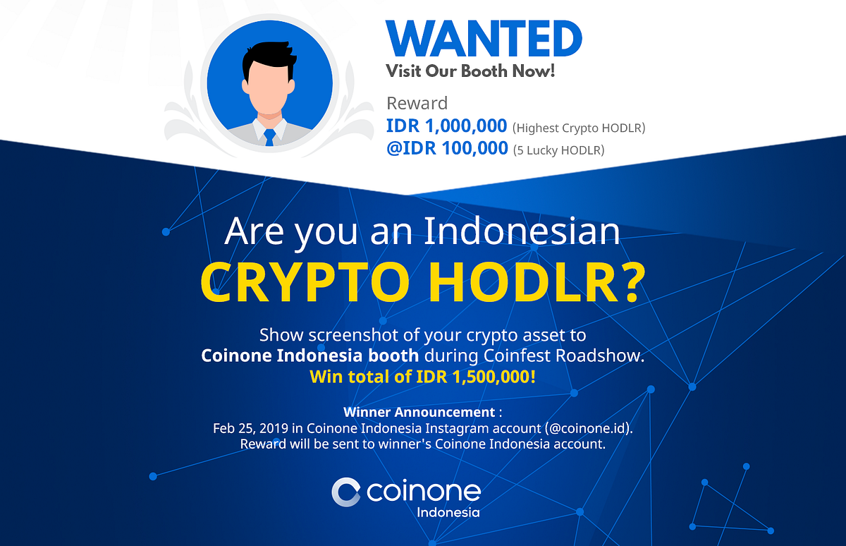 Indonesia Crypto HODLR Event. Hai, | by Coinone Indonesia | Medium