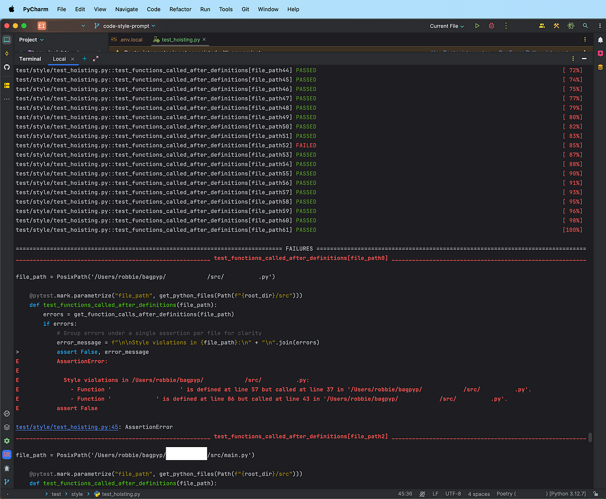 Enforcing Function Hoisting With Pytest Testing A Clean Code Principle By Robert Cunningham