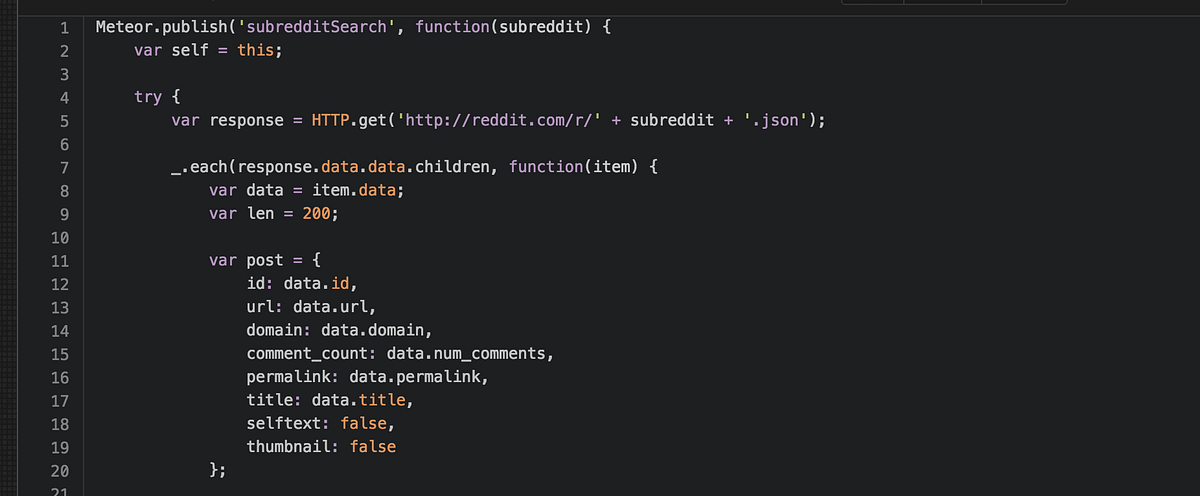 How to connect Meteor.js to an external API | by Chris Ramsey | Meteor ...