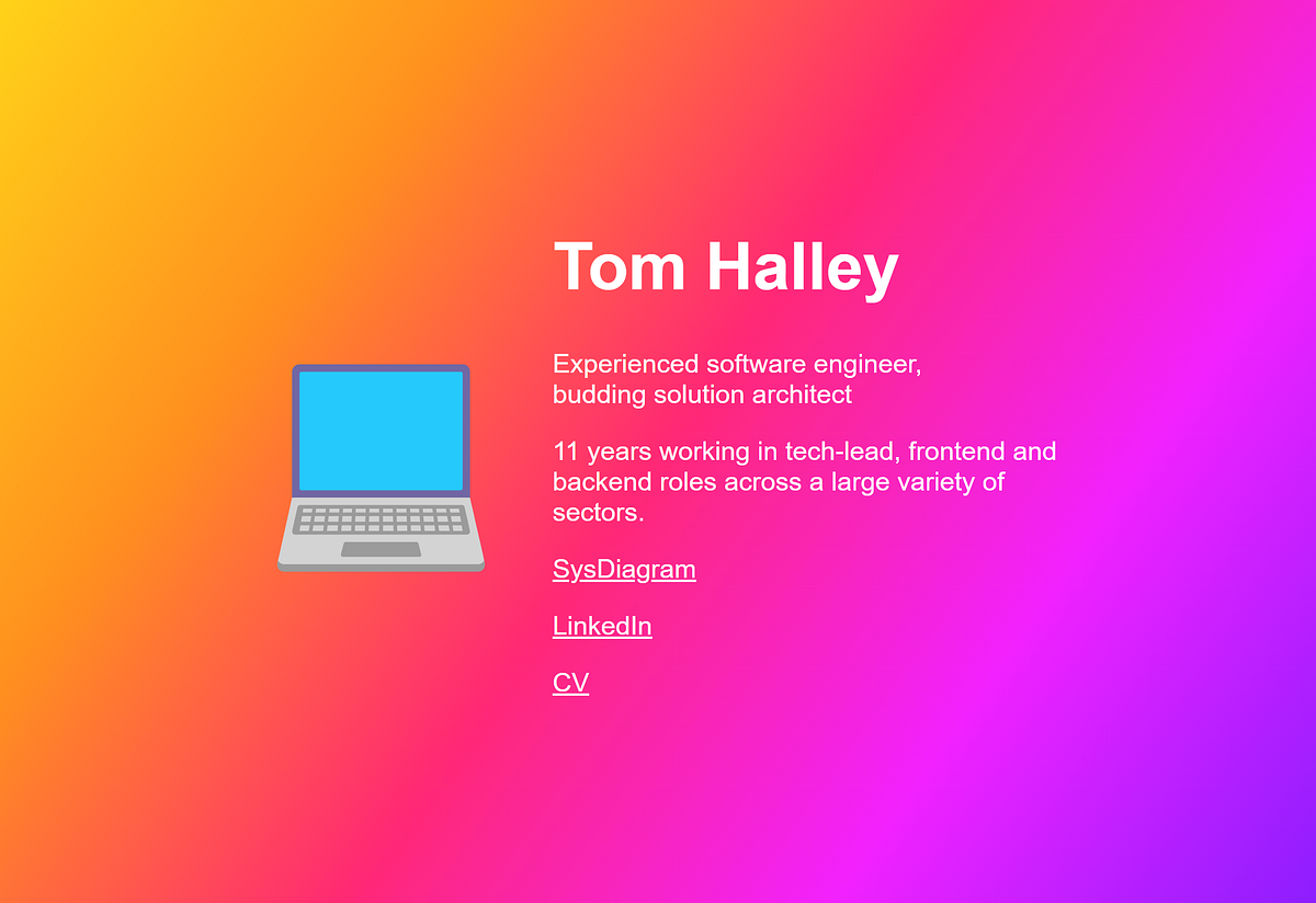How I built a tiny website and joined the 1kb club | by Tom Halley | Medium