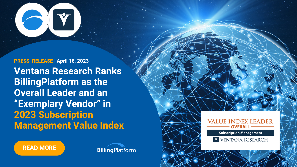 Ventana Research Ranks BillingPlatform as the Overall Leader and an ...